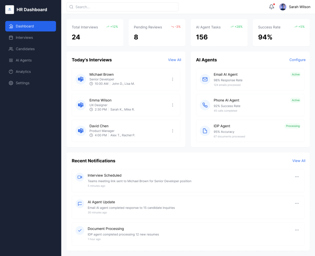 AI HR Agent | Automate HR Tasks with Paradiso AI